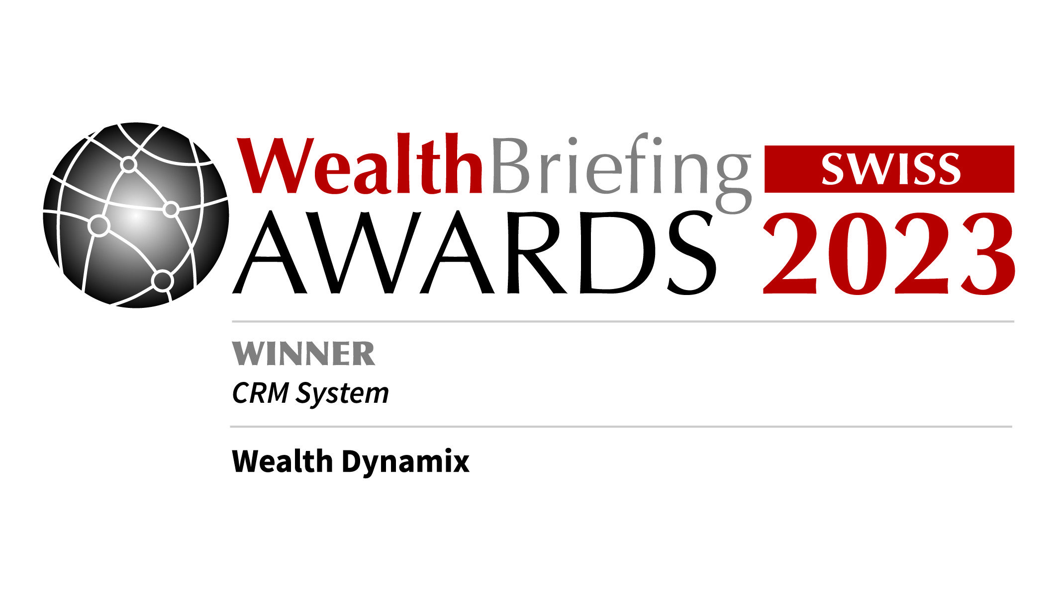 Wealth Dynamix joins global elite with WealthBriefing Swiss Award